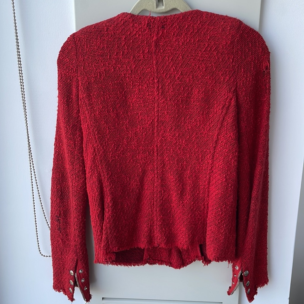 Iro Agnette Tweed Jacket - Gem